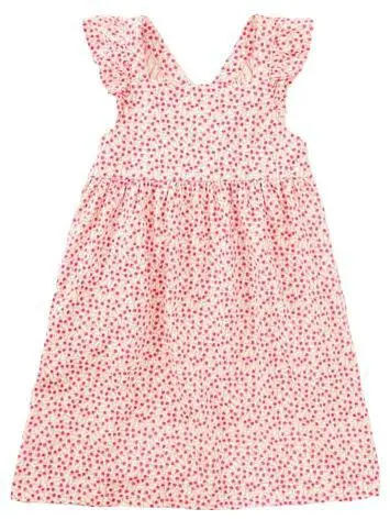 TEA COLLECTION Ruffle Strap Dress - Mini Rose Toss