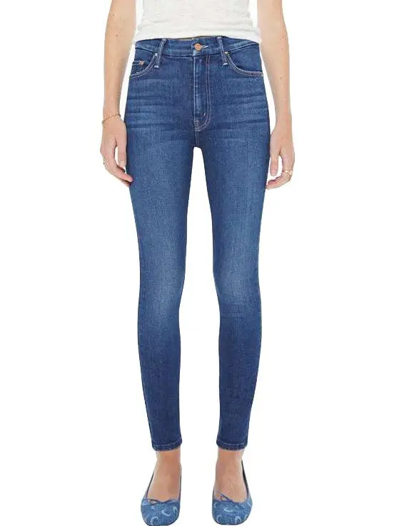MOTHER The Looker High-waist Skinny Jeans - Cocktail Hour