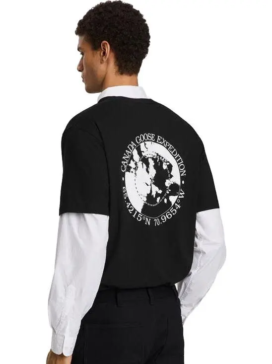 Canada Goose Novo T-shirtgraphic - Black