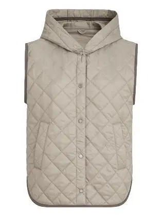 Brunello Cucinelli Vest With Thermore® Padding - Light Brown