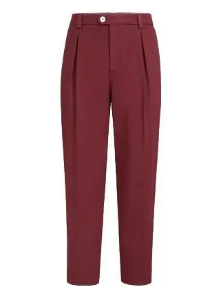 Brunello Cucinelli Trousers With Tee Holder - Cherry