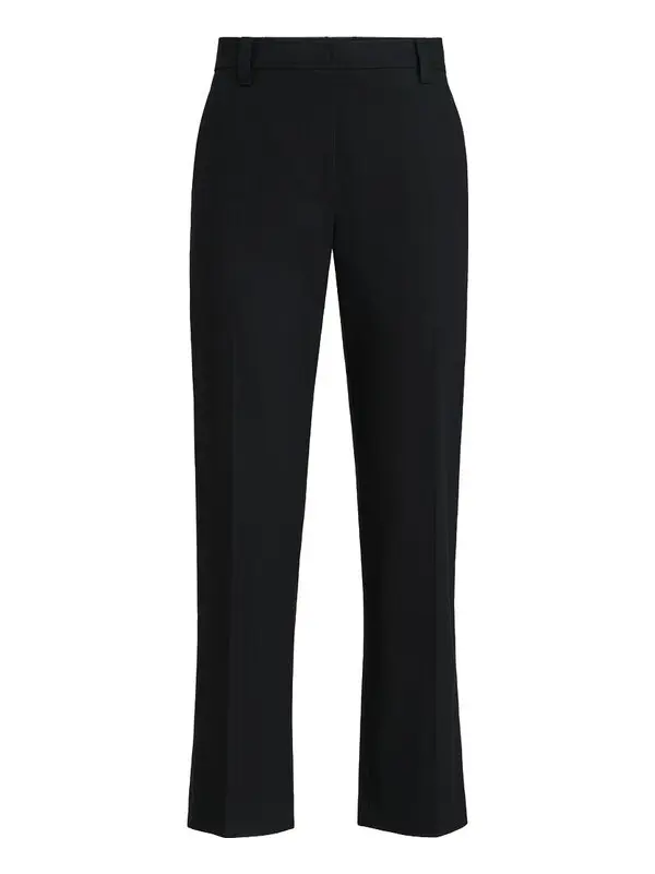 Brunello Cucinelli Cigarette Trousers - Black
