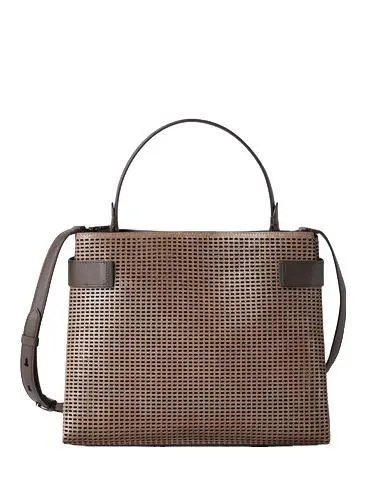 Brunello Cucinelli Leather Essence Top-handle Bag - Brown