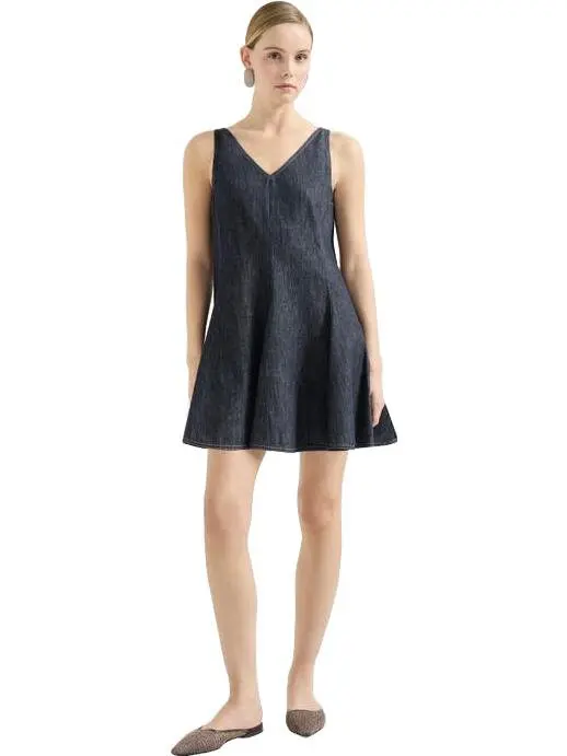 Brunello Cucinelli Mini Dress - Dark Denim
