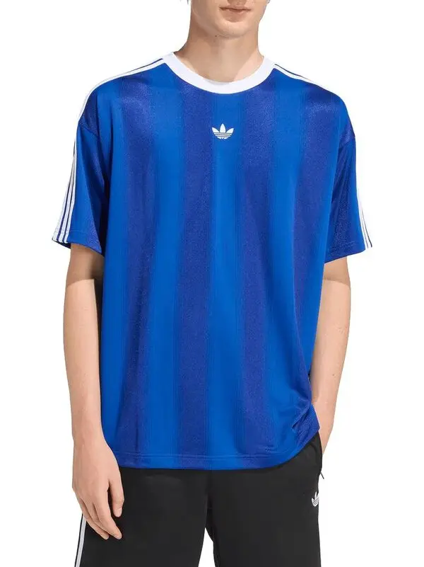 Adidas Adicolor Recycled Polyester Jacquard Jersey - Collegiate Royal