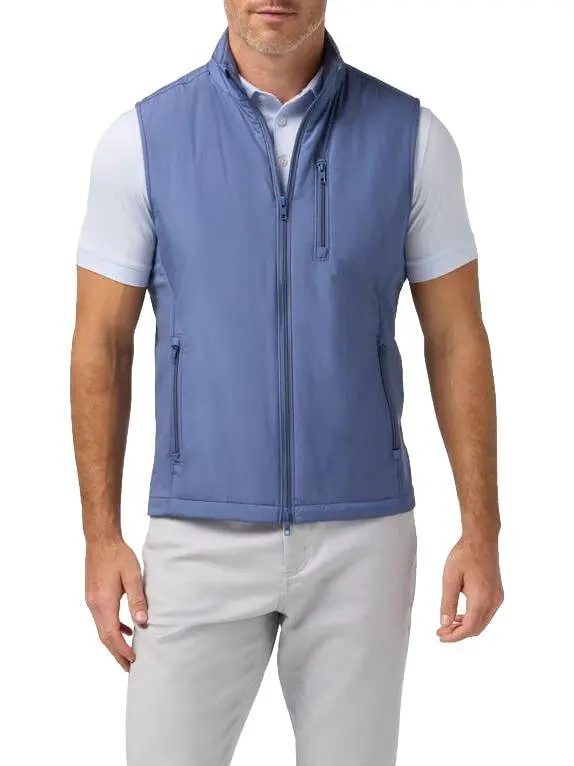 Mizzen+main Northwood Mixed Media Vest - Coastal Fjord