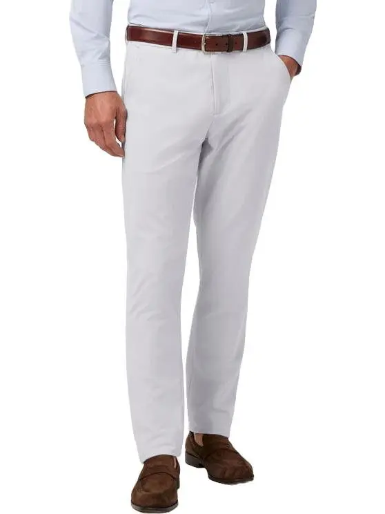Mizzen+main Upton Flat Front Chinos - Aluminum