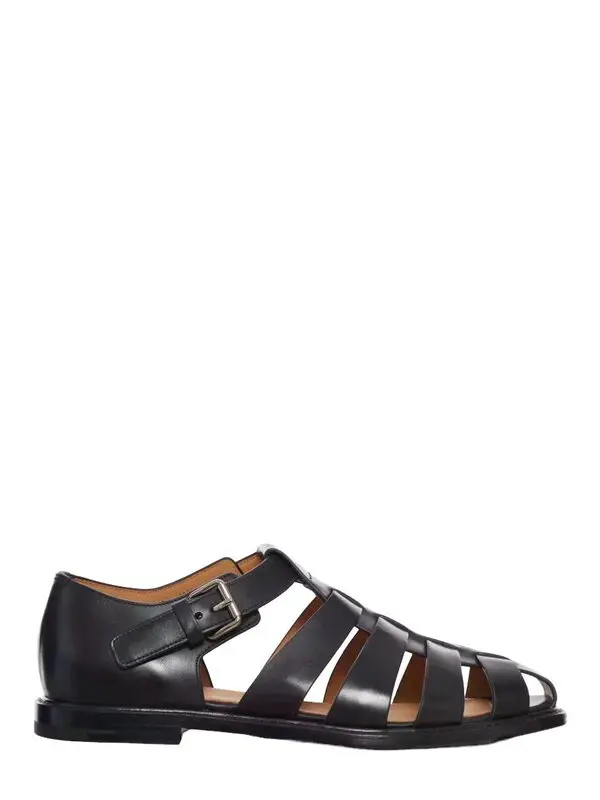 Church's Fume Leather Sandals - Black