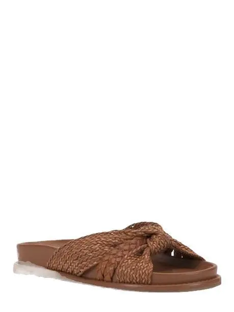 Vince Camuto Gryfynn Slide Sandal - Golden Walnut