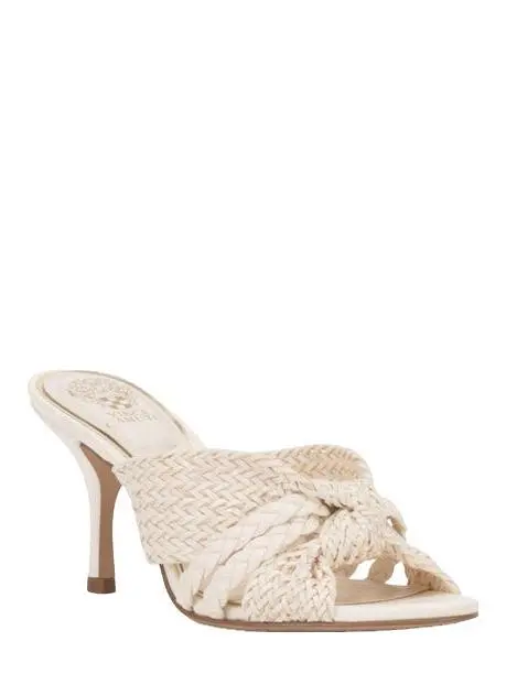 Vince Camuto Pheya Stiletto Sandals - Coconut Cream
