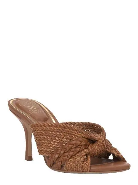 Vince Camuto Pheya Stiletto Sandals - Golden Walnut