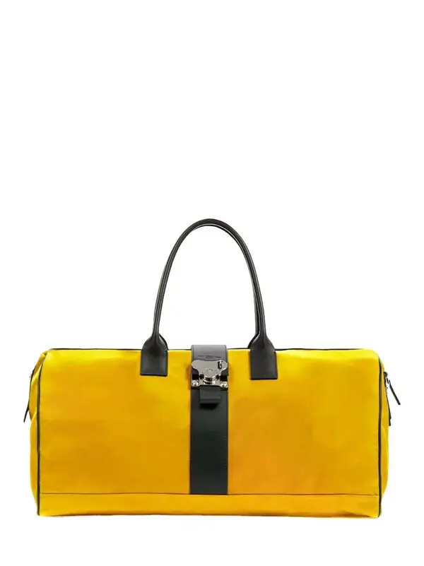 FPM MILANO Butterfly-lock Luggage Bag - Yellow