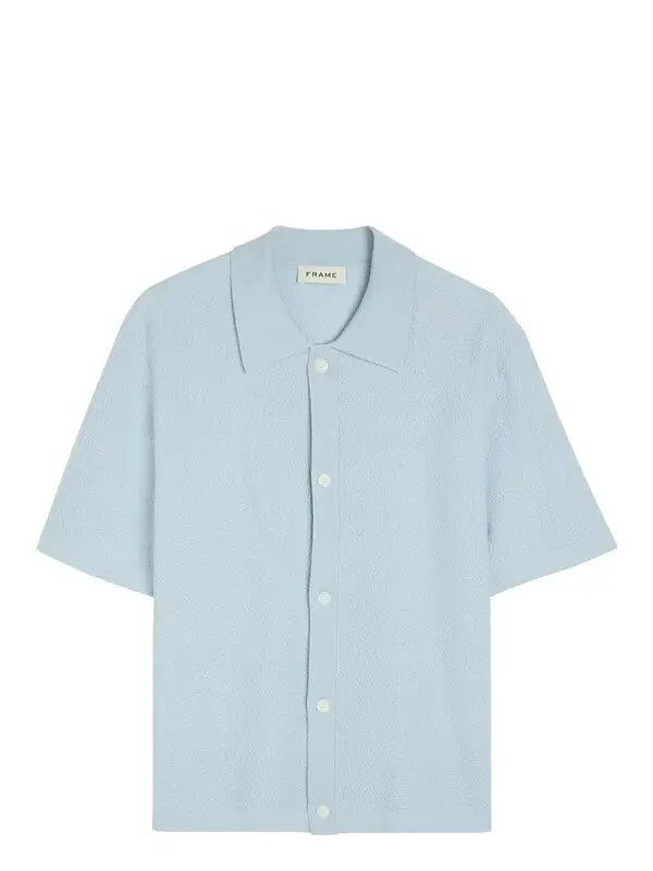 FRAME Wool Shirt - Light Blue