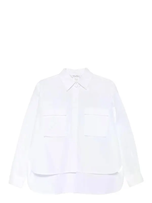 Max Mara Pocket Layered Shirt - White