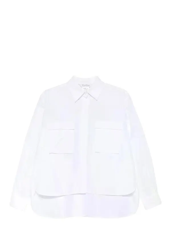 Max Mara Pocket Layered Shirt - White