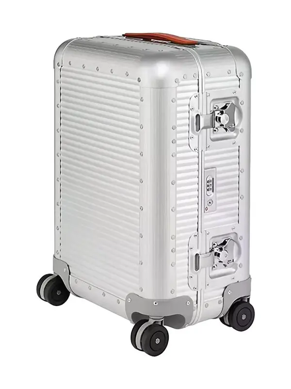 FPM MILANO Bank Spinner 53 Aluminium Suitcase - Metallic
