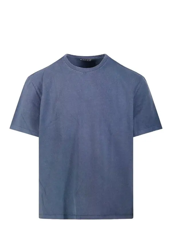 COOR Washed-effect T-shirt - Blue