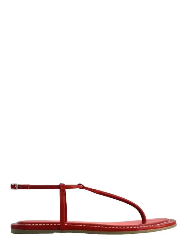 Bernardo Hercu T-strap Sandals - Red