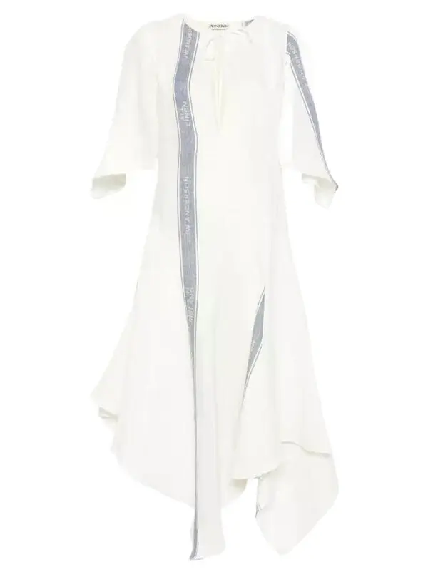 JW Anderson Asymmetric-hem Dress - White