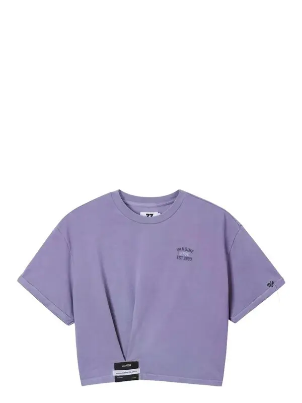 Izzue Logo-patch T-shirt - Purple