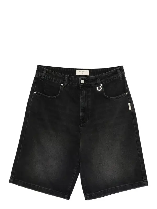 RETERNITY Faded Shorts - Black