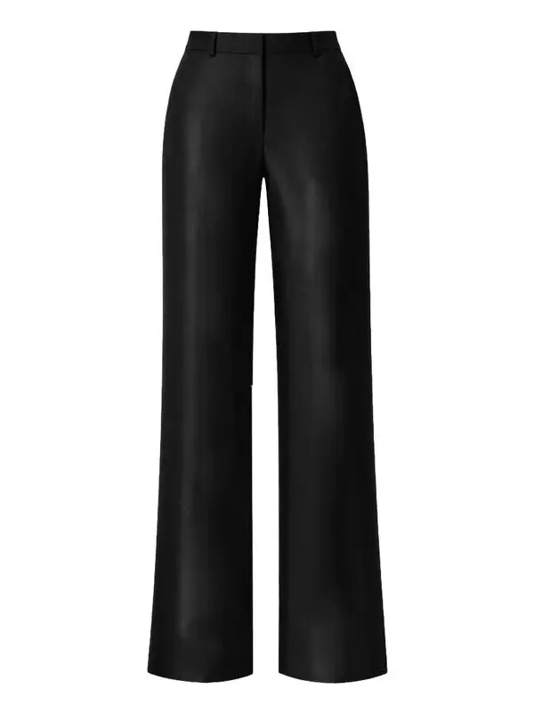 GLORIA COELHO Straight Trousers - Black