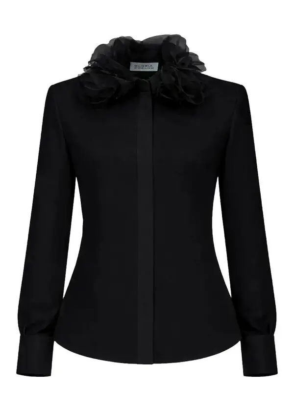 GLORIA COELHO Long-sleeve Shirt - Black