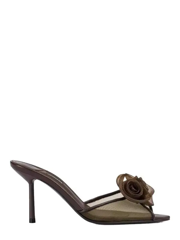 LE SILLA Rose Mules - Brown