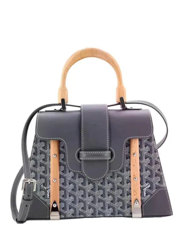 Goyard Saigon Top Handle Pm Satchel - Grey