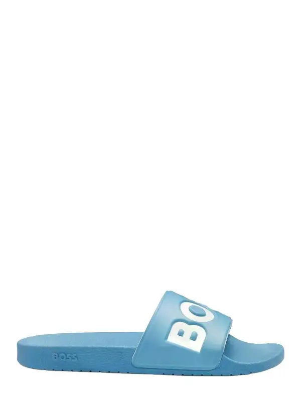 BOSS Logo-lettering Slides - Blue