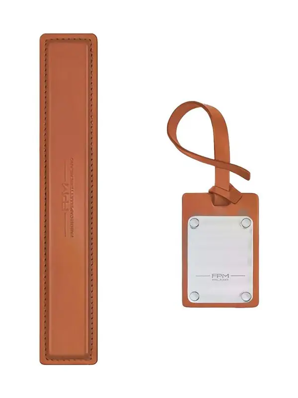 FPM MILANO Leather Handle With Tag - Neutrals