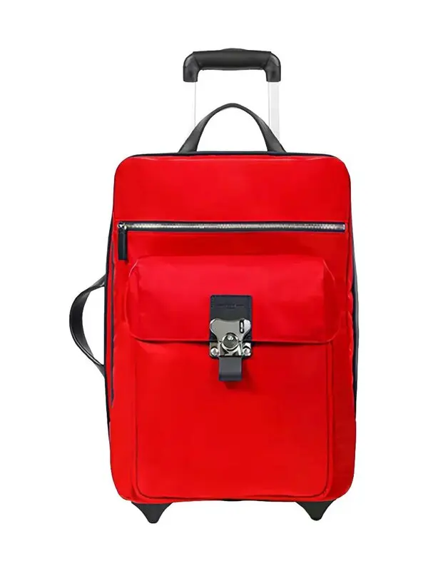 FPM MILANO Butterfly Duffle On Wheels Luggage - Red