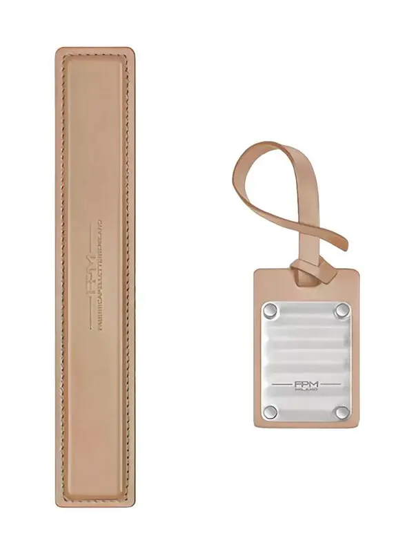 FPM MILANO Logo-detail Luggage Handle - Neutrals