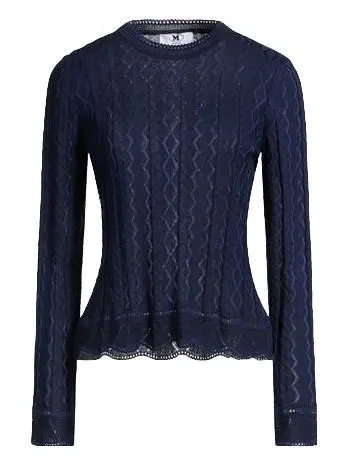 Missoni Jacquard-knit Sweater - Navy