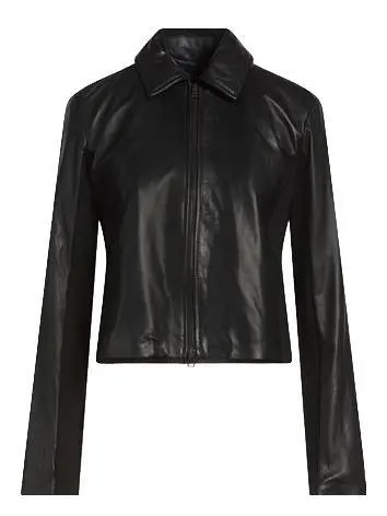 STREET LEATHERS Leather Jacket - Black