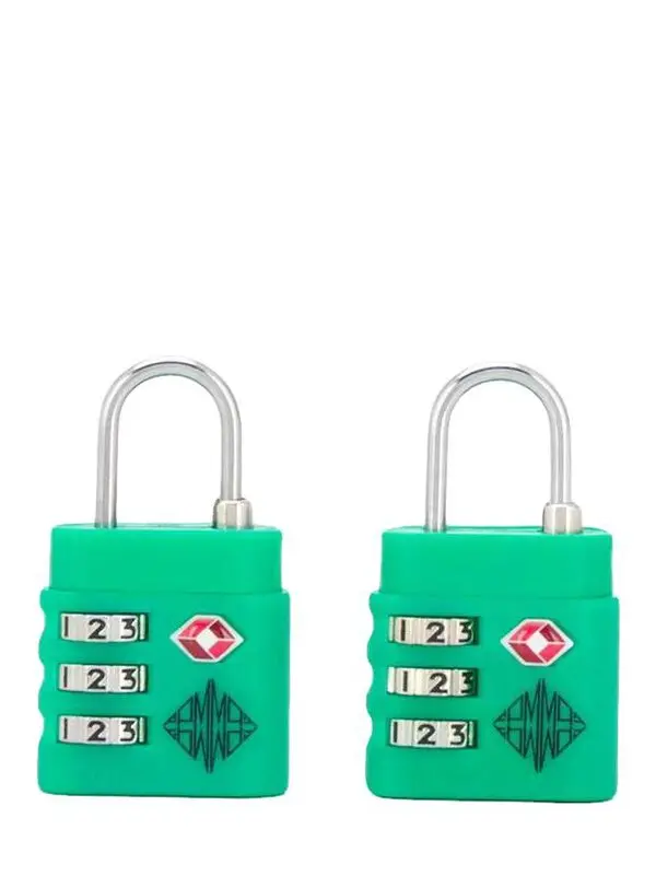FPM MILANO Set Of Two Combination Padlocks - Green