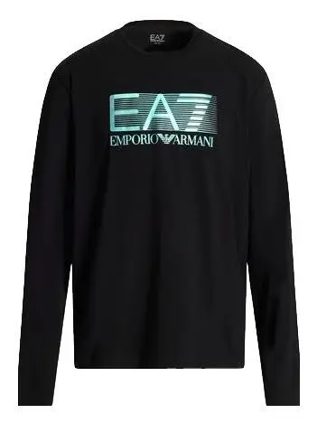 EA7 T-shirt Size Cotton, Elastane - Black