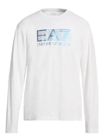 EA7 T-shirt Size Cotton, Elastane - White