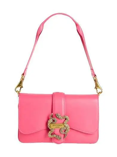 Just Cavalli Flap Bag With Detachable Top Handle - Red