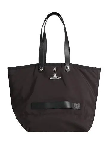 VIVIENNE WESTWOOD Recycled Polyester Shopper Bag - Black