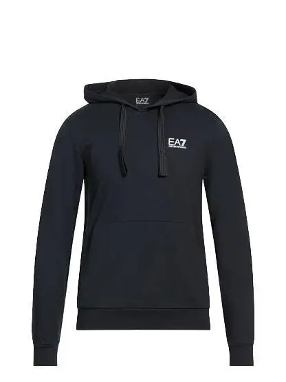 EA7 Cotton French Terry Sweatshirt - Midnight Blue