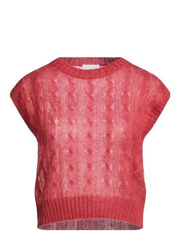 Brunello Cucinelli Cable-knit Sweater - Red