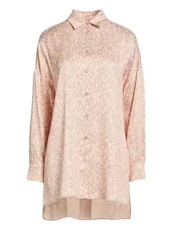 Agnona Silk And Elastane Shirt - Pink