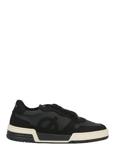 LOCI Leather Low-top Sneakers - Black
