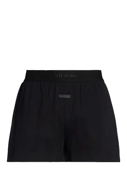 Fear Of God Cotton Jersey Athletic Shorts - Black