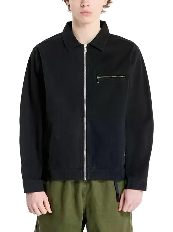 Gramicci Zip-up Canvas Jacket - Black