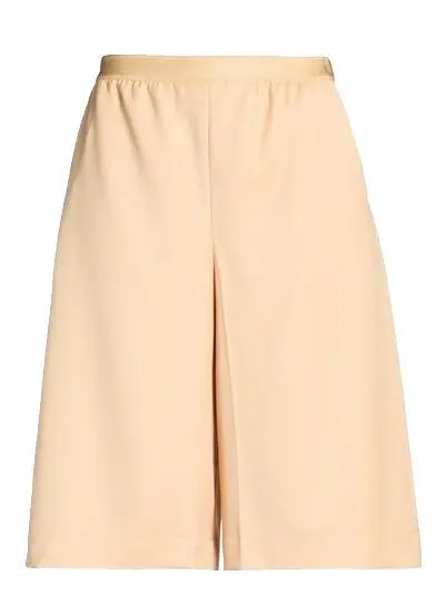 Agnona Cool Wool Bermuda Shorts - Beige
