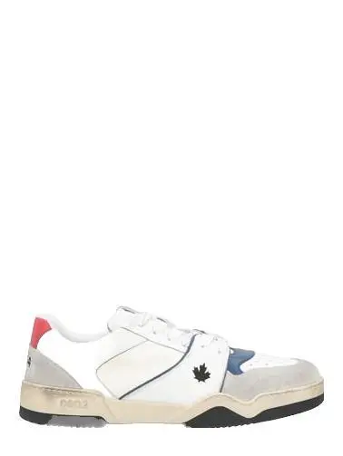 Dsquared2 Low-top Leather Sneakers - White