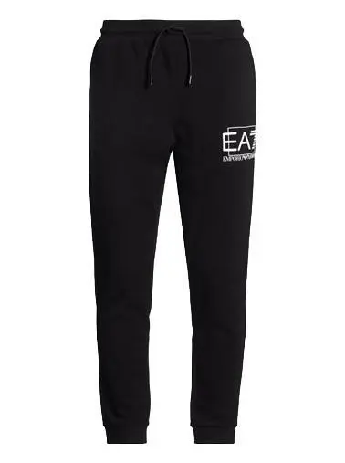 EA7 Pants Size Cotton, Polyester - Black