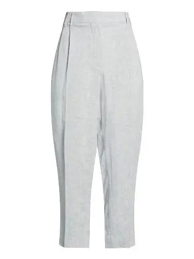 Brunello Cucinelli Tapered Pants With Metallic Detailing - Grey